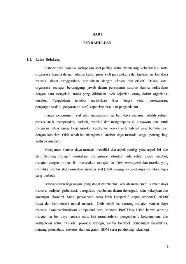 Pengantar Manajemen Sumber Daya Alam | PDF