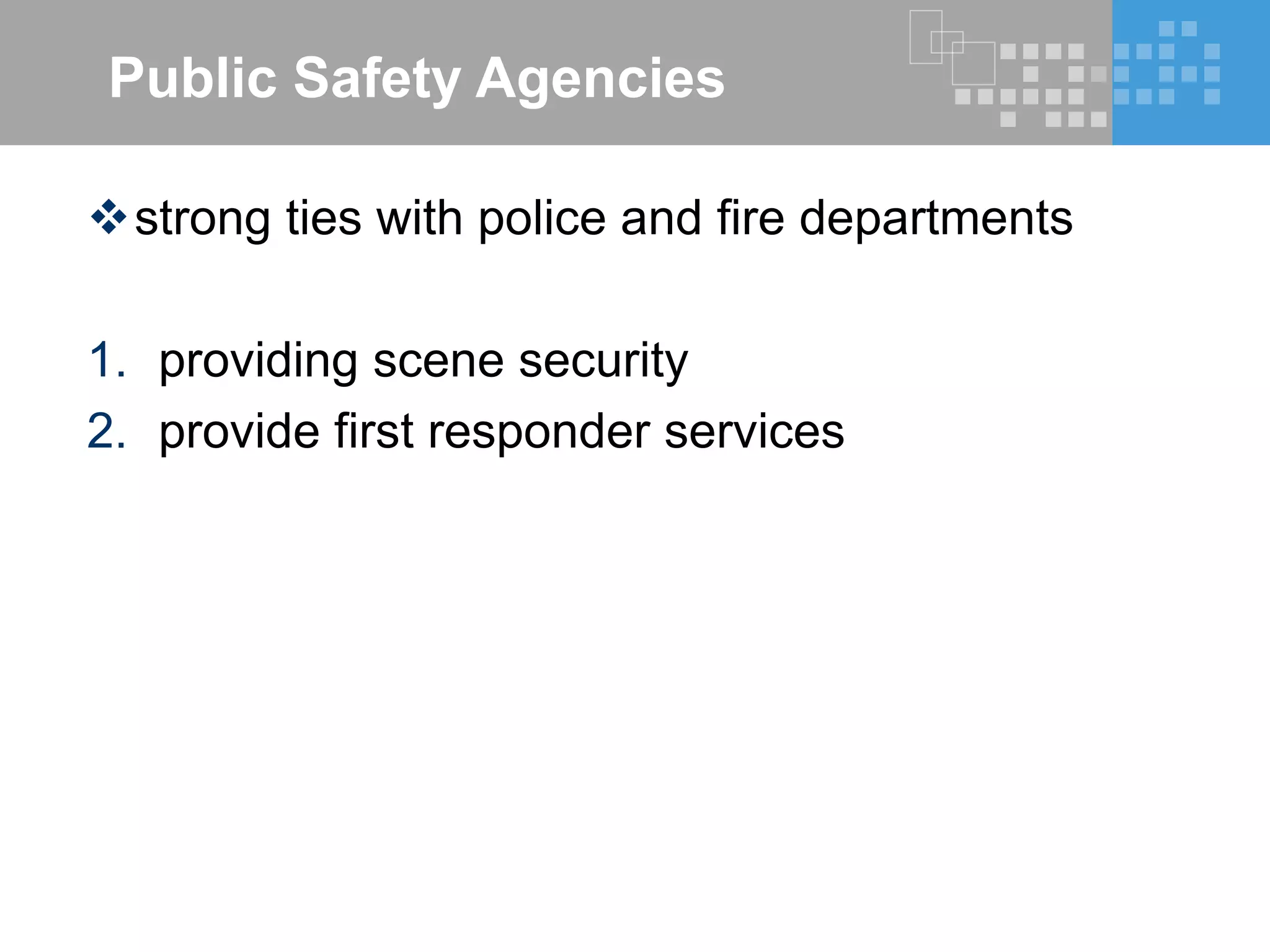 EMS & disaster response | PPTX