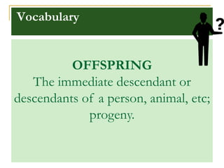 Heredity: Mendel's experiments | PPTX