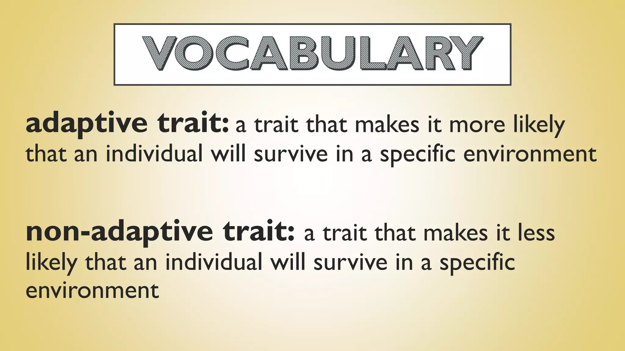 Investigating Changes In Trait Distribution | PDF