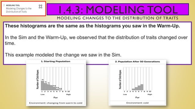 Investigating Changes In Trait Distribution | PDF