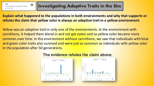 Adaptive Traits