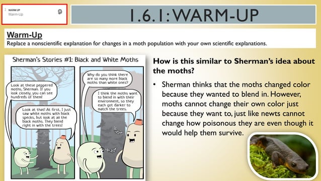 Explaining Changes in Trait Distribution | PDF | Biological Sciences ...