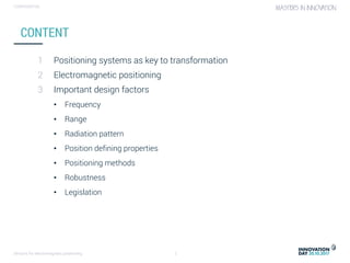 Sensors for electromagnetic positioning (by Guus Colman) | PPT