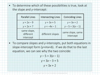 1.4.4 Parallel and Perpendicular Line Equations | PPT