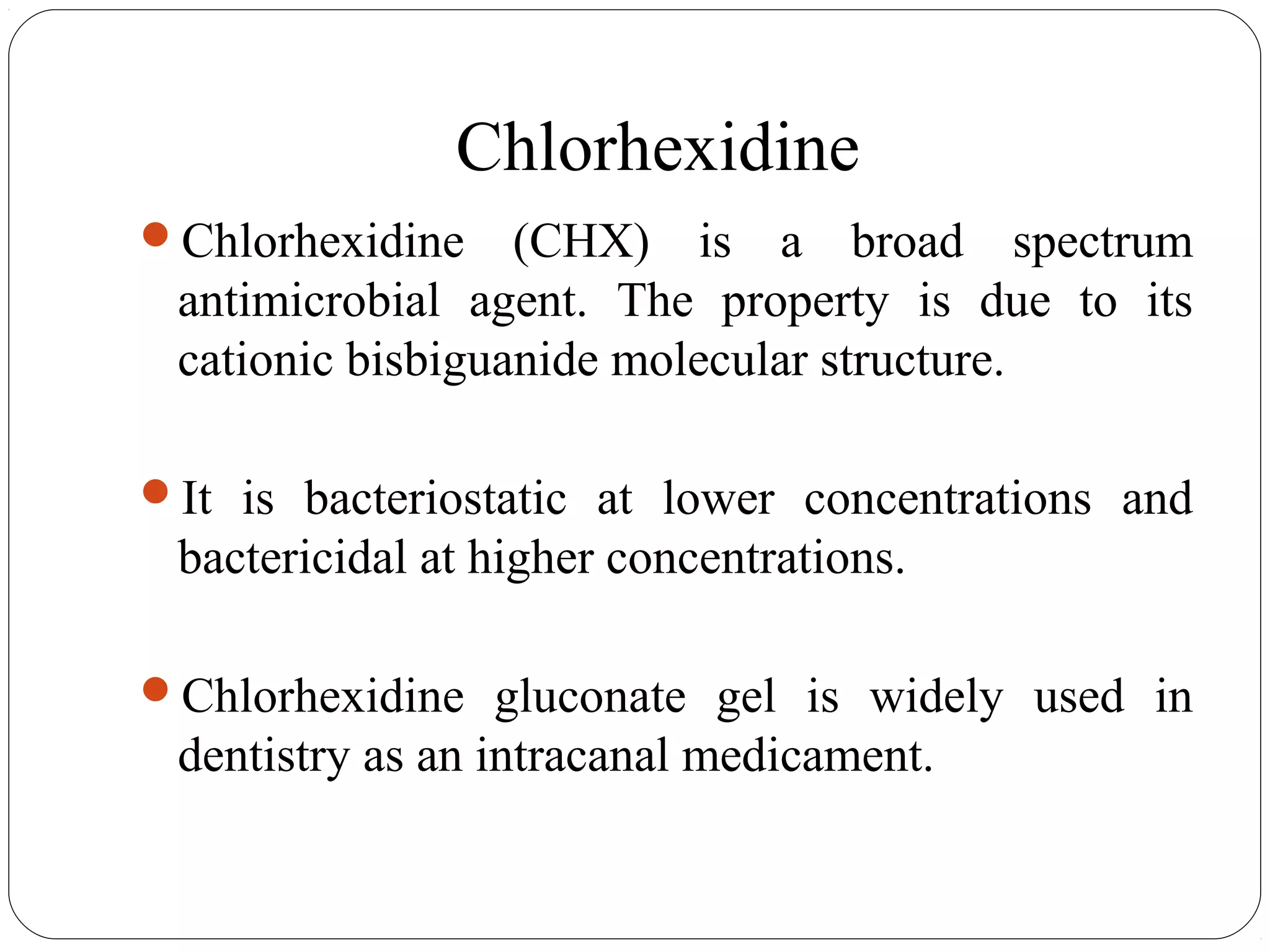 1. Intracanal medicaments | PPT