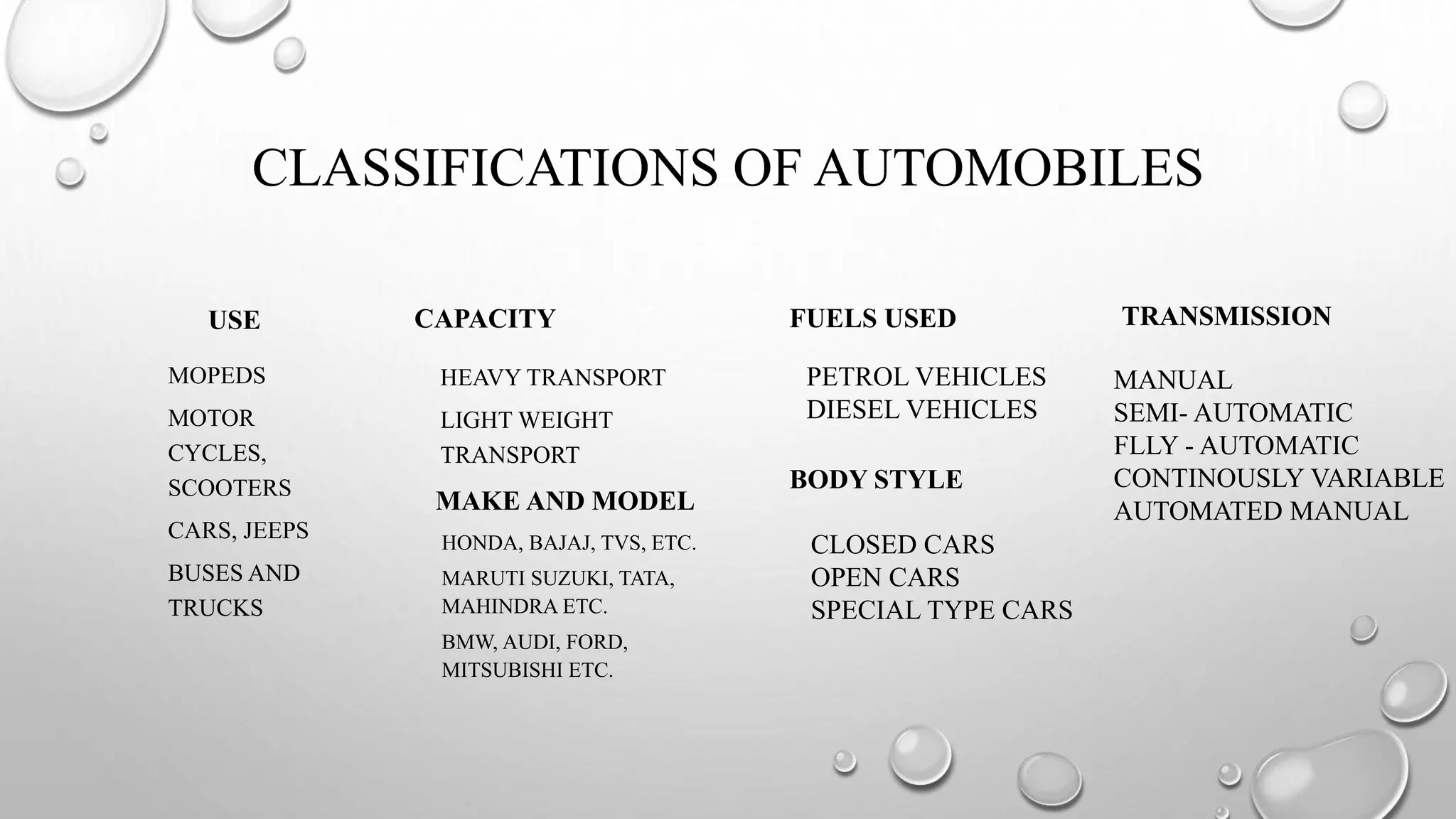 1. introduction to automobile | PPTX