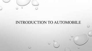 1. introduction to automobile | PPTX
