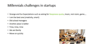 Challenges of Millennials Retention in Startups | PDF