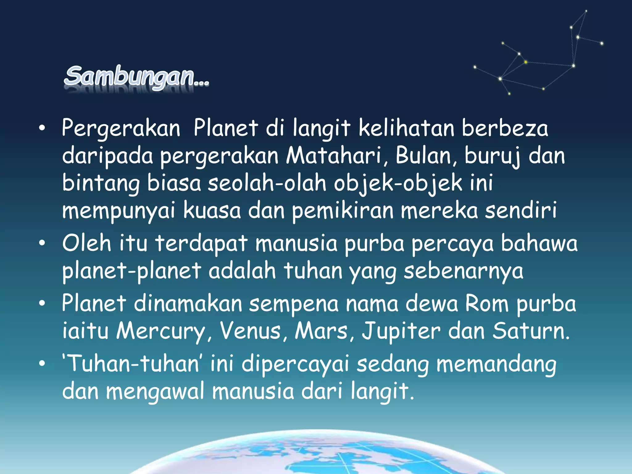 SEJARAH PERKEMBANGAN ASTRONOMI | PPTX
