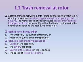 ROTOR SPINNING PROCESS | PPTX