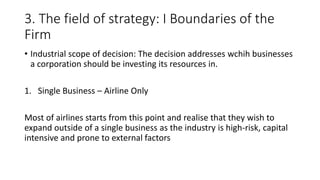 Strategic Airline 1: Strategy | PPTX