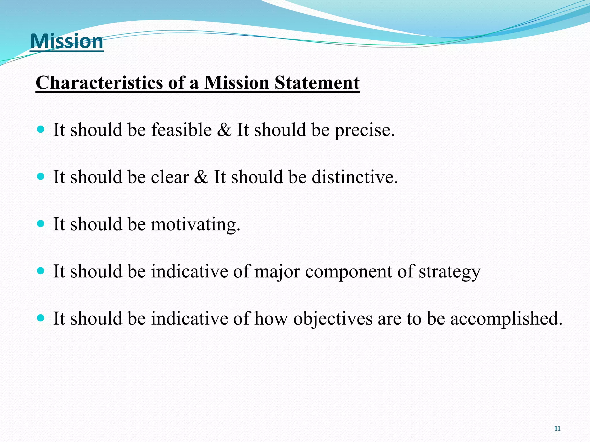 Strategy formulation: Vision, Mission and Purpose | PPTX