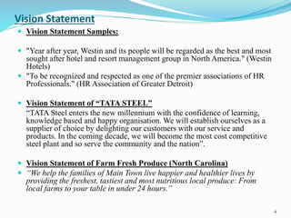 Strategy formulation: Vision, Mission and Purpose | PPTX