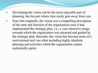 Strategy formulation: Vision, Mission and Purpose | PPTX