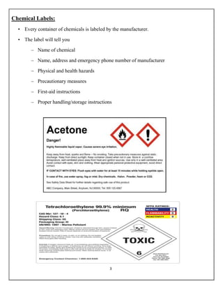 Quality Management LABORATORY SAFETY AND REGULATIONS | PDF