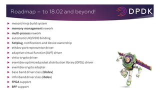 LF_DPDK17_Technical Roadmap | PPT