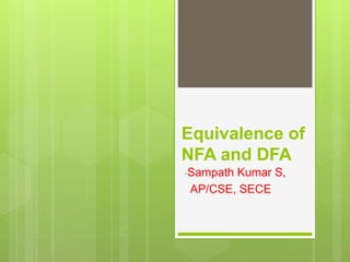 1.7. eqivalence of nfa and dfa | PPTX