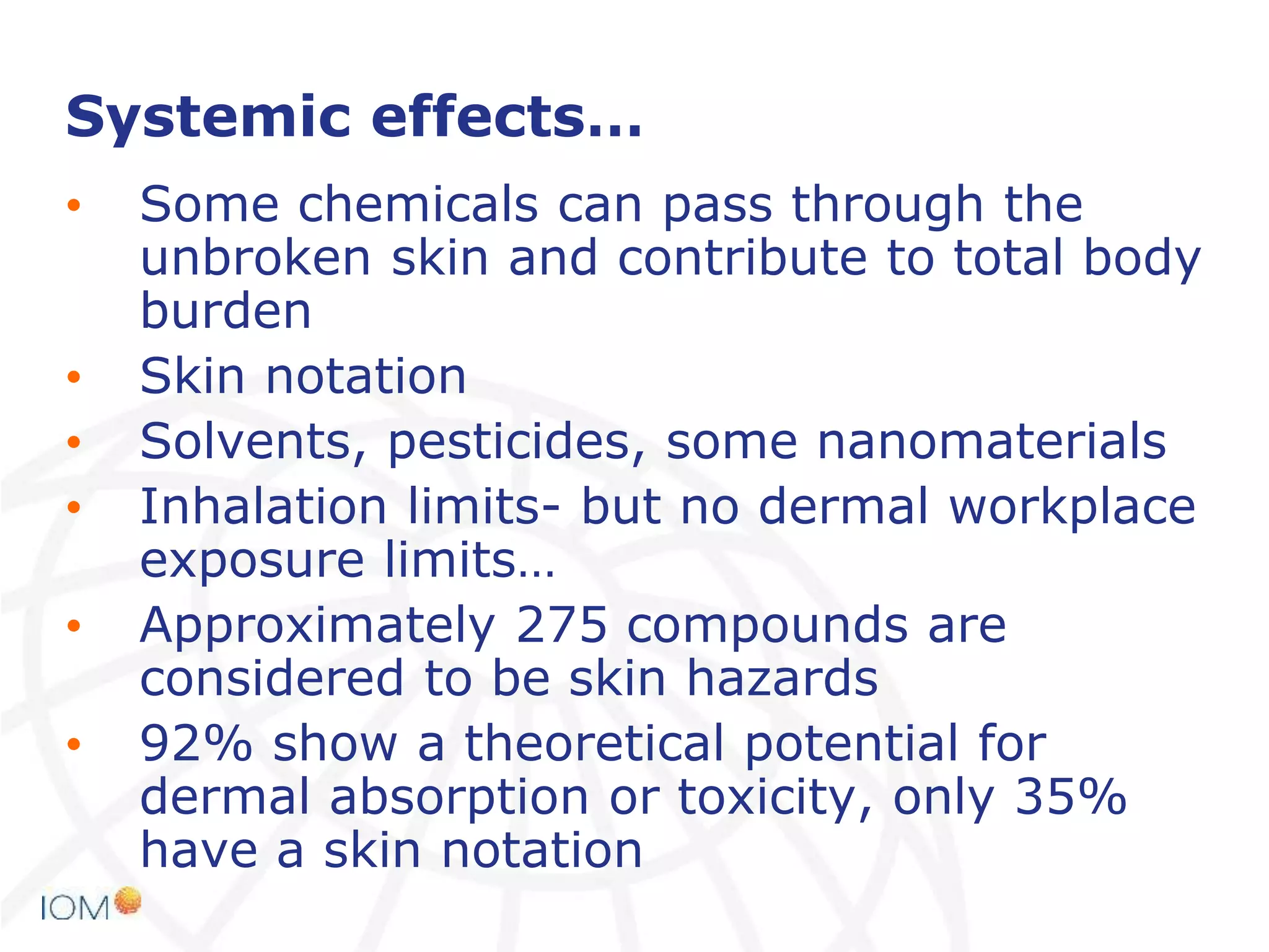 Why is dermal exposure important? | PPT