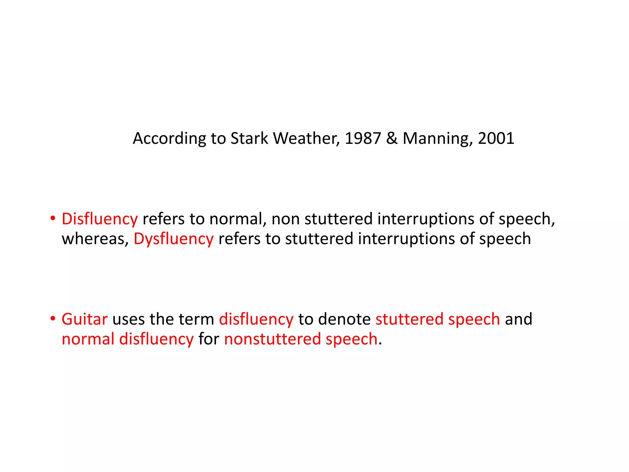 1. fluency definition.Dys and dis fluency difference.Definition and ...
