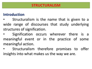Structuralism Psychology Example
