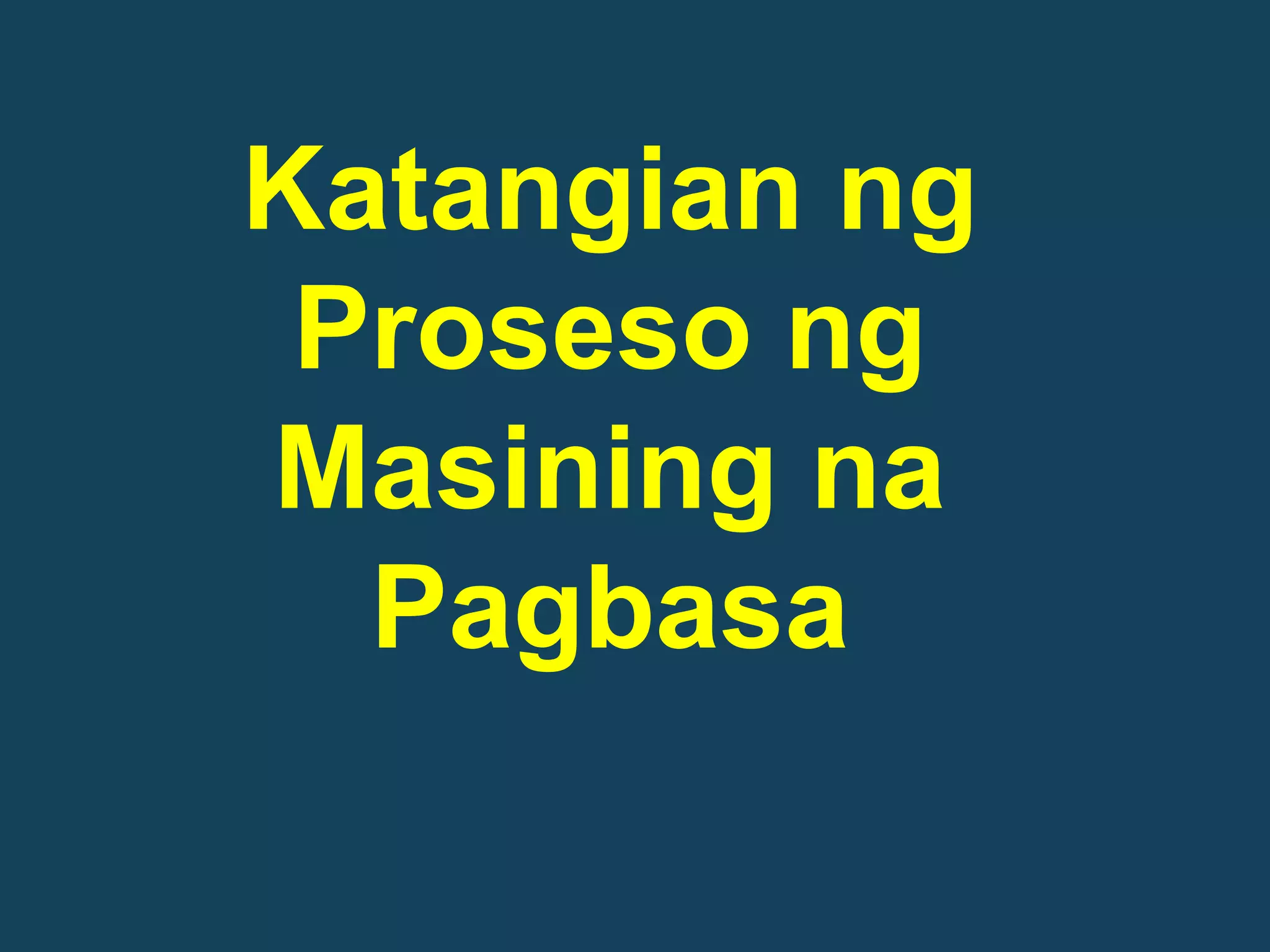 Batayang kaalaman sa Mapanuring pagbasa | PPT