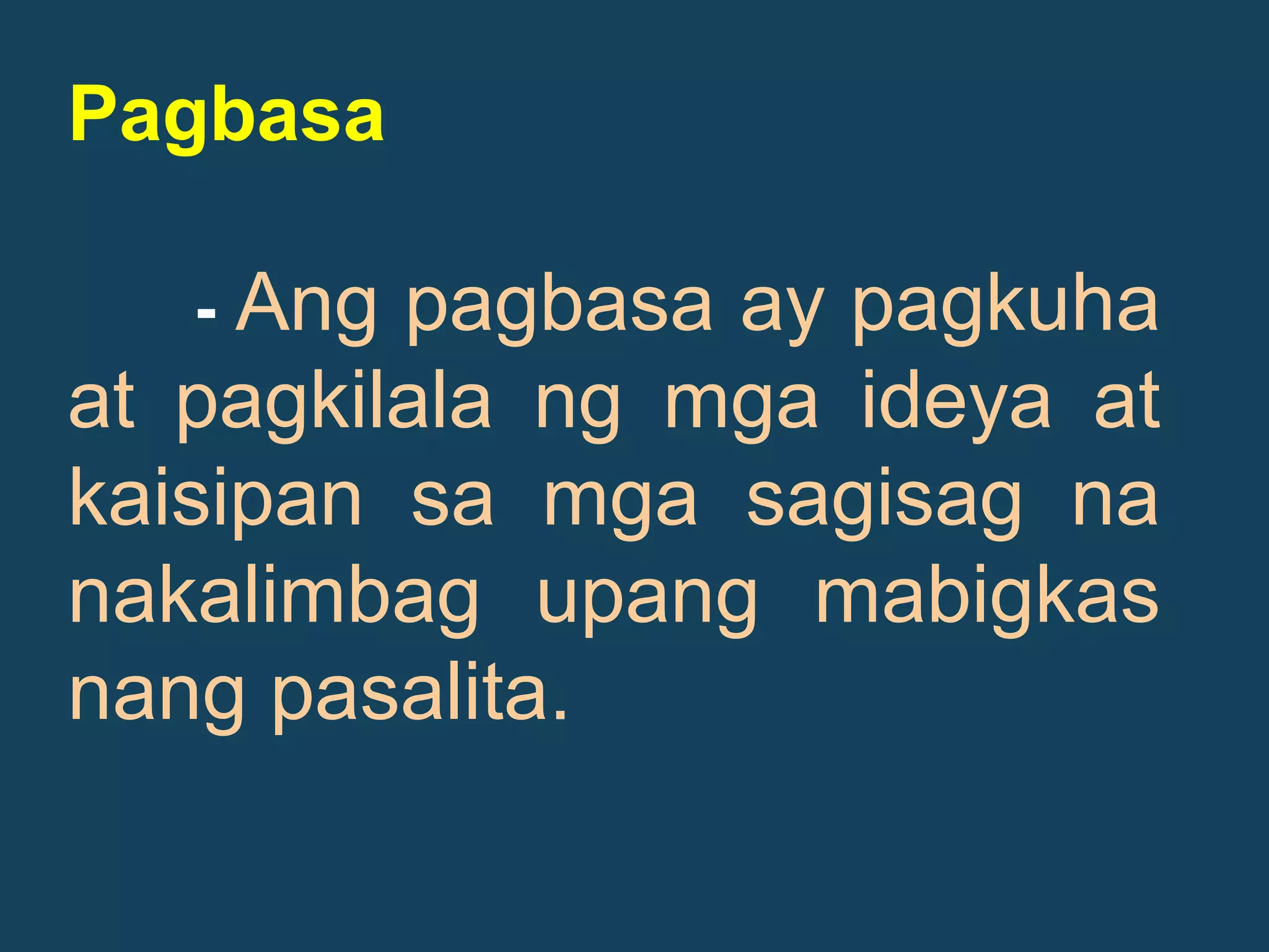 Batayang kaalaman sa Mapanuring pagbasa | PPT