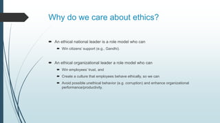 Ethical Leadership | PPTX