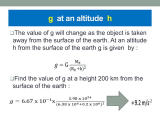 Newton's law of gravitation and elasticity | PPTX