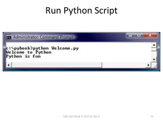 1. introduction to python | PPTX
