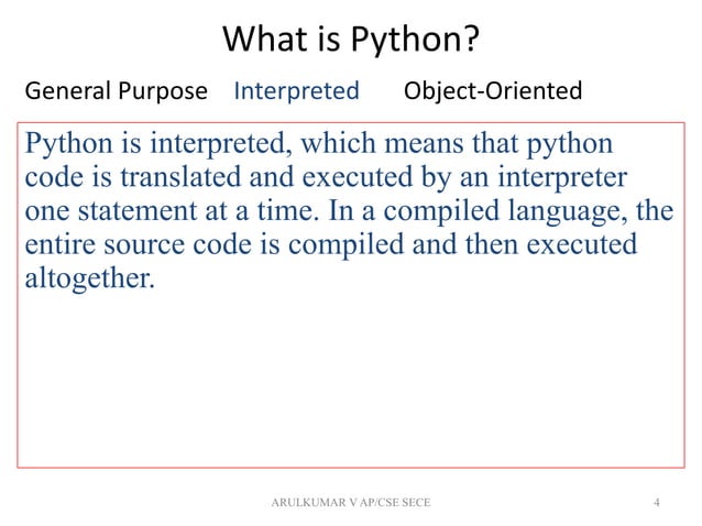 1. introduction to python | PPTX