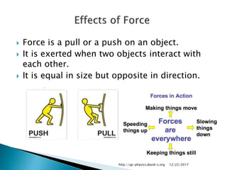 Effects of Force | PPT