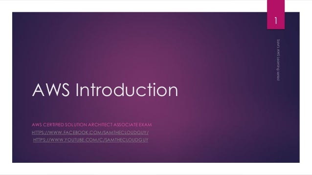 AWS tutorial-Part1:Introduction AWS tutorial-Part1:Introduction