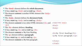 1. html introduction | PPT