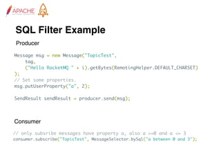 1. Core Features of Apache RocketMQ | PPT