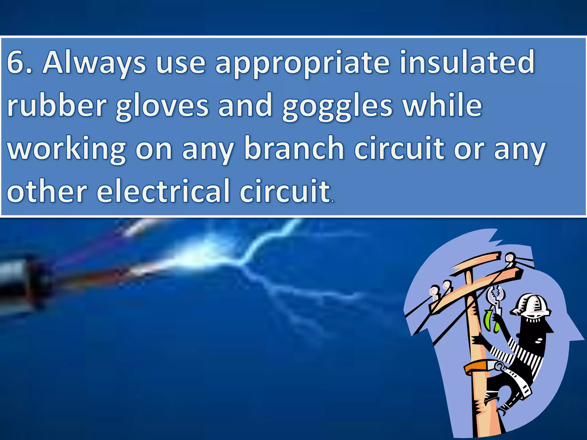 Electrical safety precautions and Electric shocks | PPTX