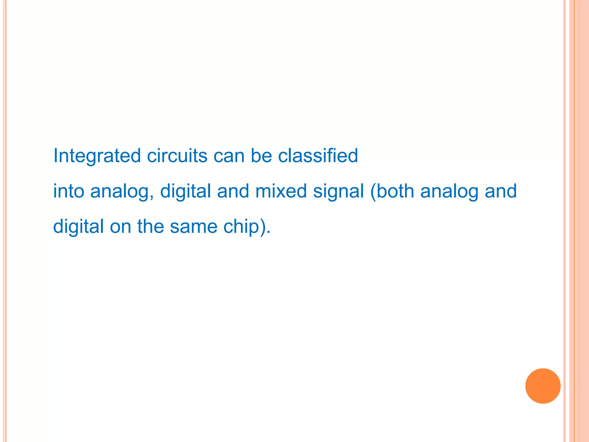 ppt on IC [Integrated Circuit] | PPTX