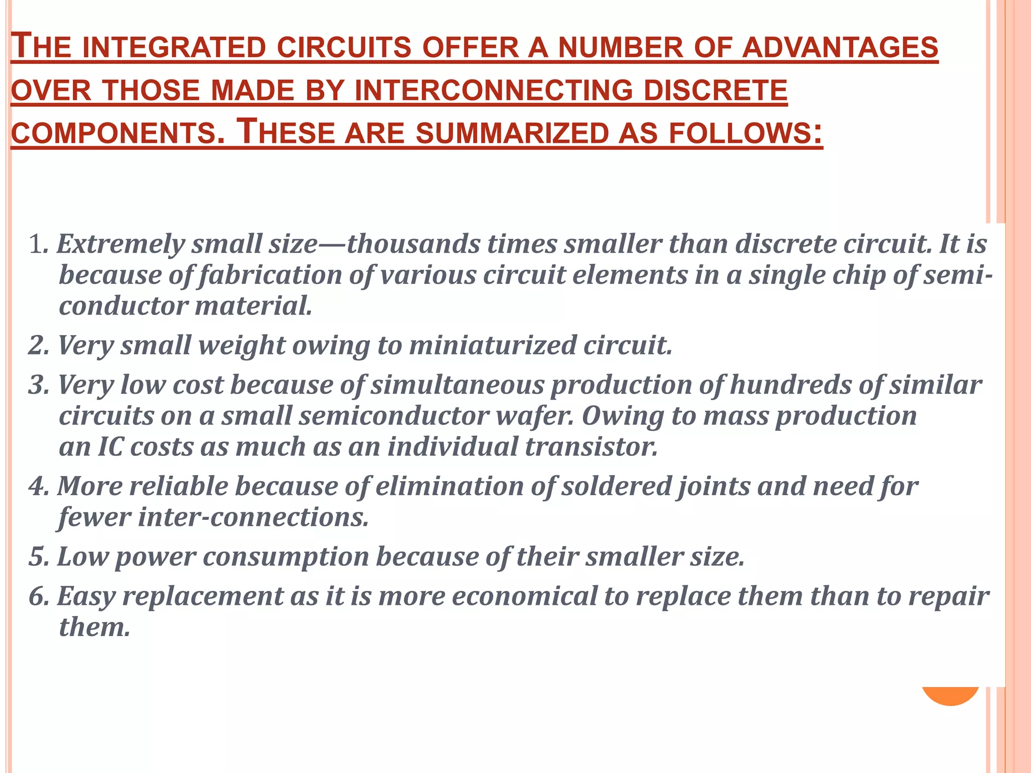 ppt on IC [Integrated Circuit] | PPTX