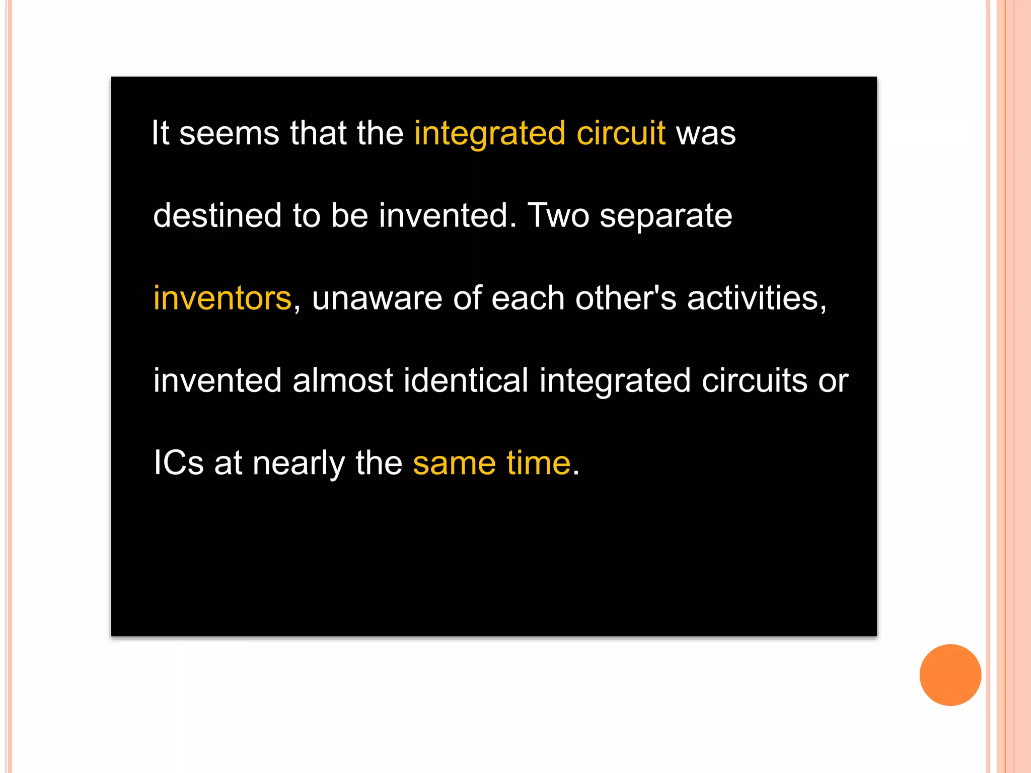 ppt on IC [Integrated Circuit] | PPTX