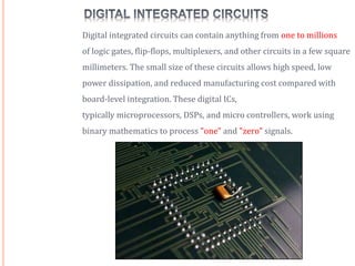 ppt on IC [Integrated Circuit] | PPTX