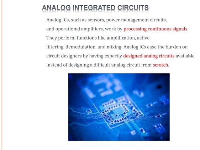 ppt on IC [Integrated Circuit] | PPTX | Physics | Science