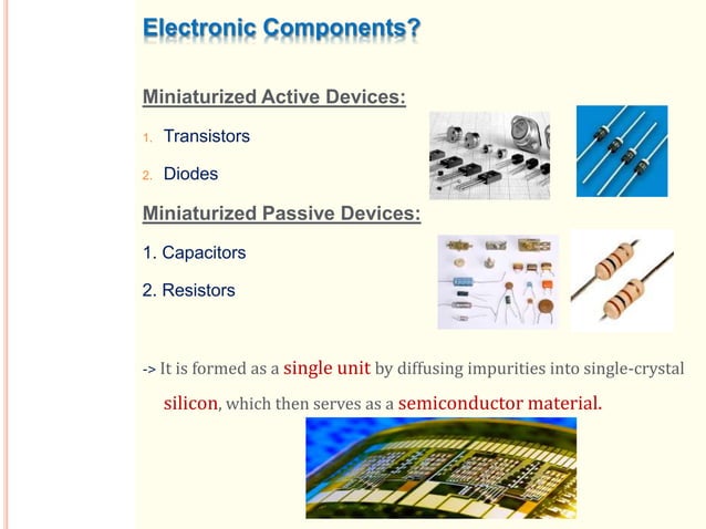 ppt on IC [Integrated Circuit] | PPTX | Physics | Science