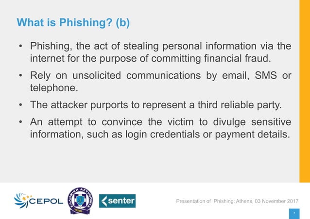 Phishing Presentation | PPTX | Email | Internet