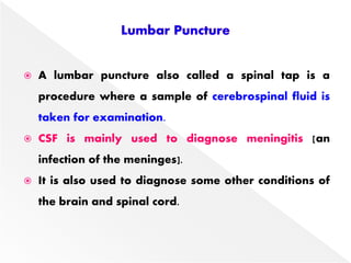 CEREBROSPINAL FLUID (CSF) | PPTX