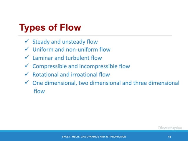 GAS DYNAMICS AND JET PROPULSION | PPTX | Physics | Science