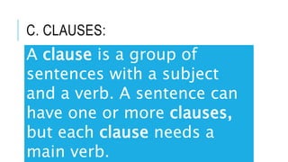 1.1 useful things to remember about verbs | PPT