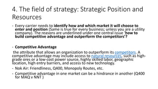 Strategic Airline Management 1. strategy | PPTX