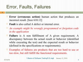 1.basics of software testing | PPT