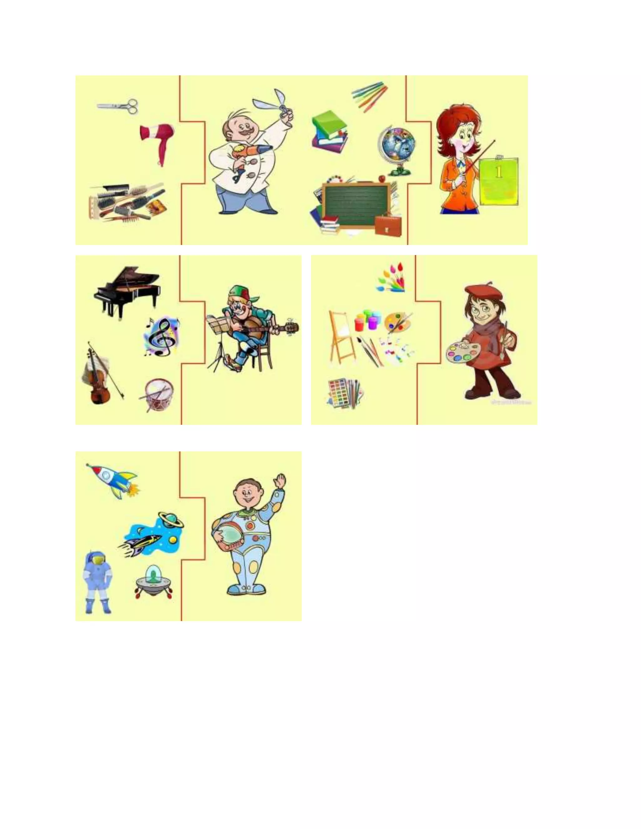 Imagini cu meserii | DOCX