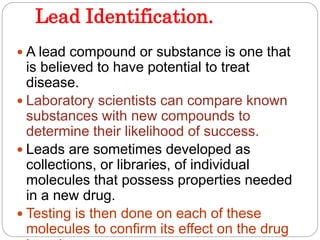 Drug discovery | PPTX
